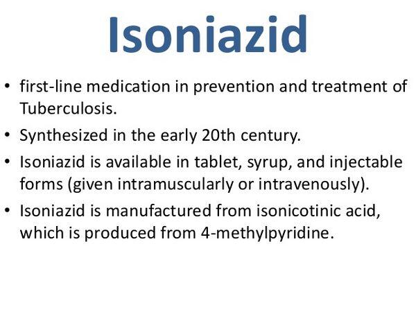 Isoniazid - Antibacterial drugs - AntiinfectiveMeds.com